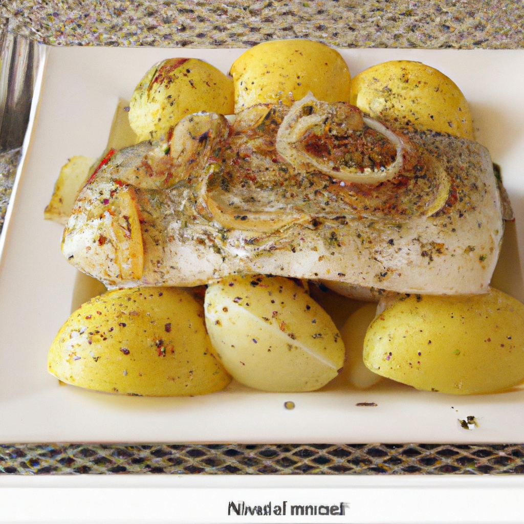 Baked Cod with Greek Potatoes – Recipe Wise