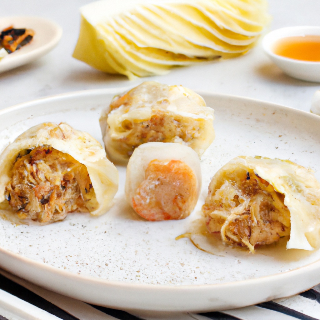 Bergy Dim Sum #2, Pork & Prawn Wraps – Recipe Wise