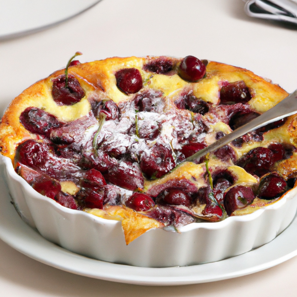 Cherry Clafoutis – Recipe Wise