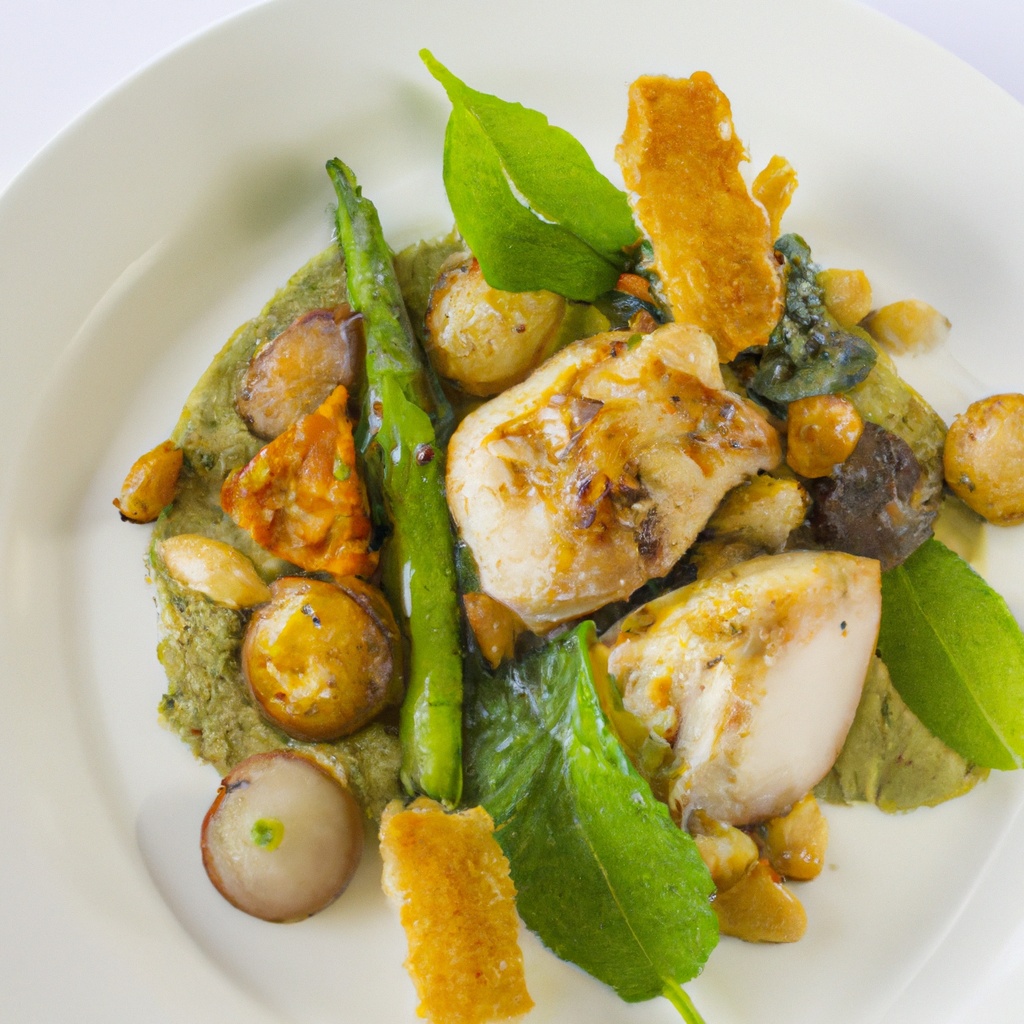 Chicken and Vegetables With Wasabi Dipping Sauce – Recipe Wise