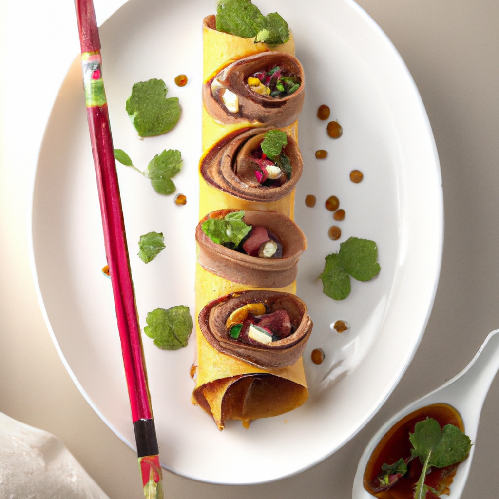 Chinese New Year Roast Duck Rolls – Recipe Wise