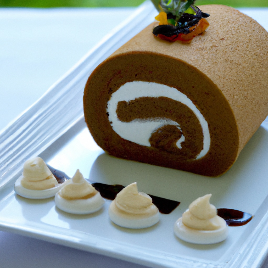 Coffee Flavoured Swiss Roll Sponge Cake – Recipe Wise