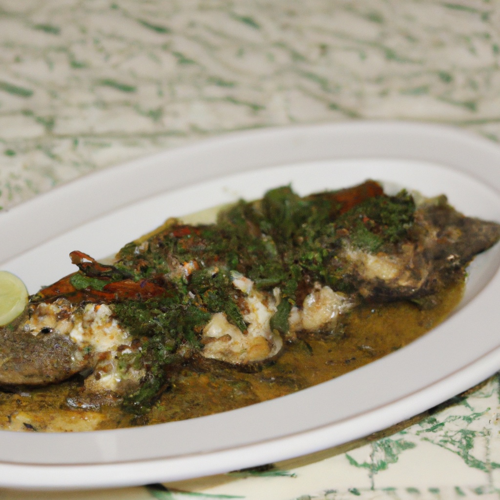 Coriander Chutney Broiled Fish – Recipe Wise