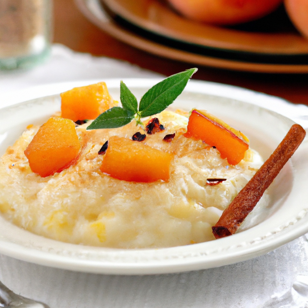 Creamy Peach Rice Pudding – Recipe Wise