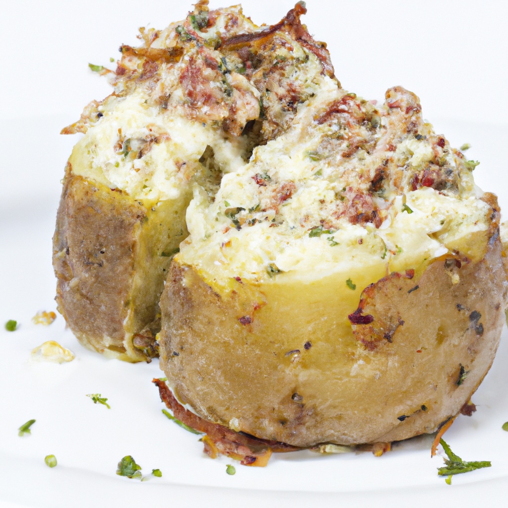 Creamy Tuna Stuffed Spuds (Potatoes) – Recipe Wise