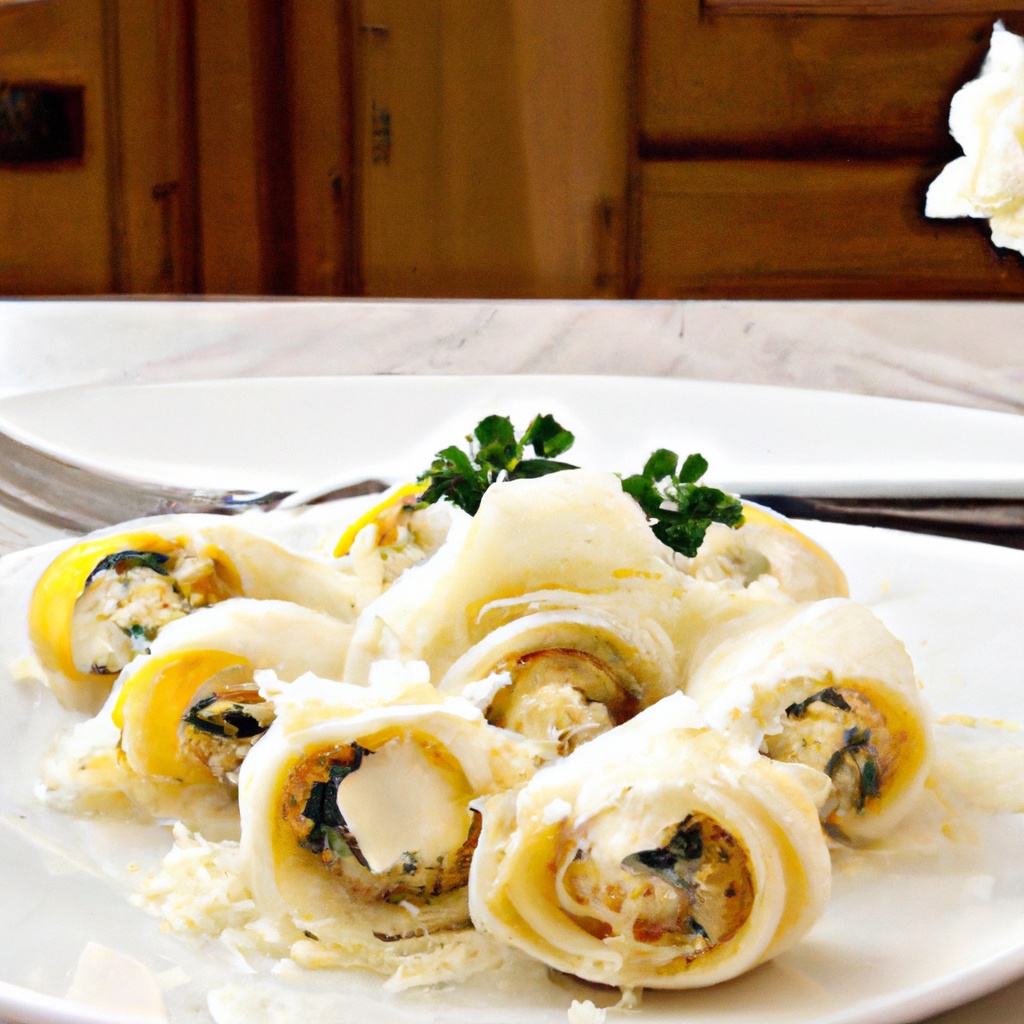 Four Cheese Pasta Roll Ups – Recipe Wise