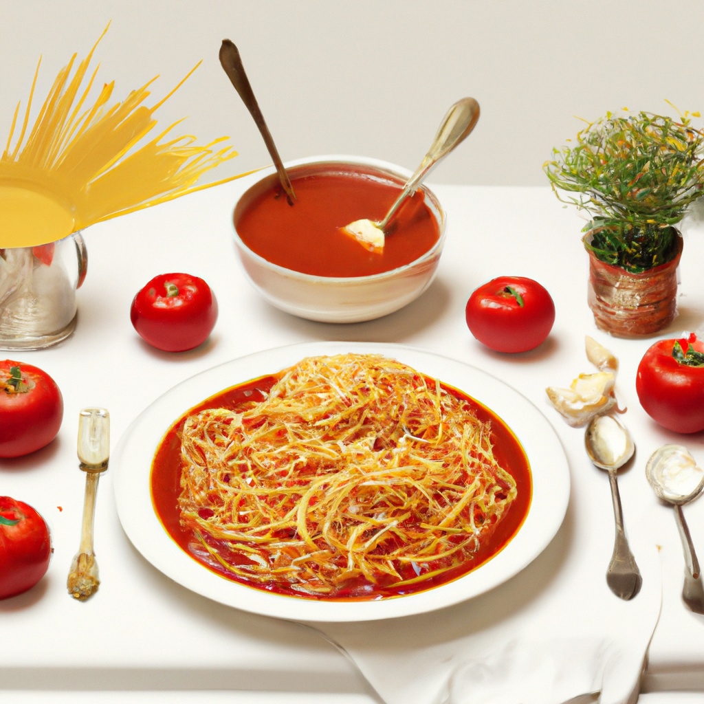 Garlic Spaghetti (Red Sauce) – Recipe Wise