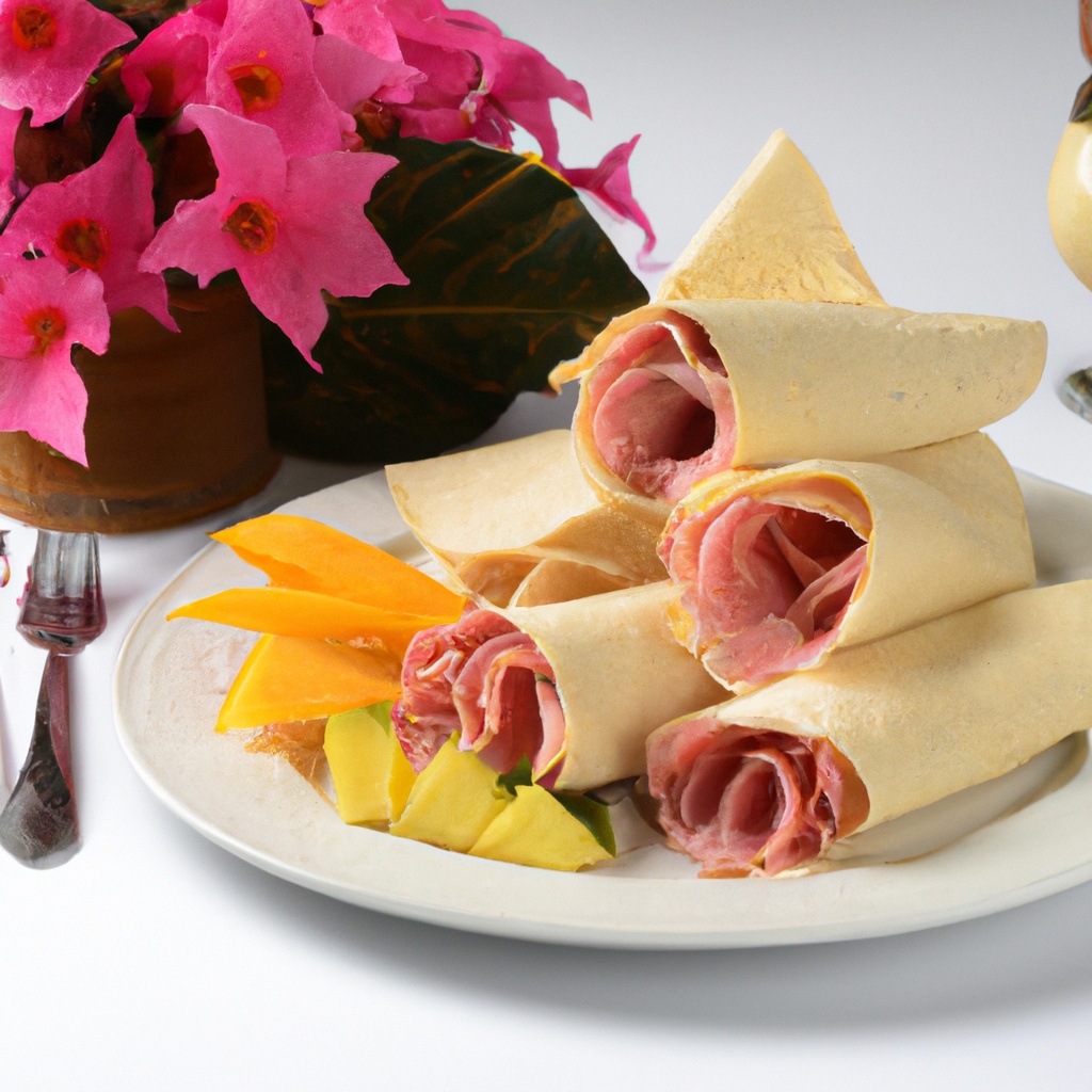 Hawaiian Ham & Swiss Wraps – Recipe Wise
