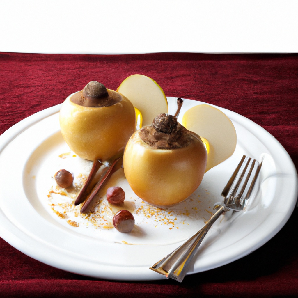 Hazelnut Maple-Rum Apples – Recipe Wise