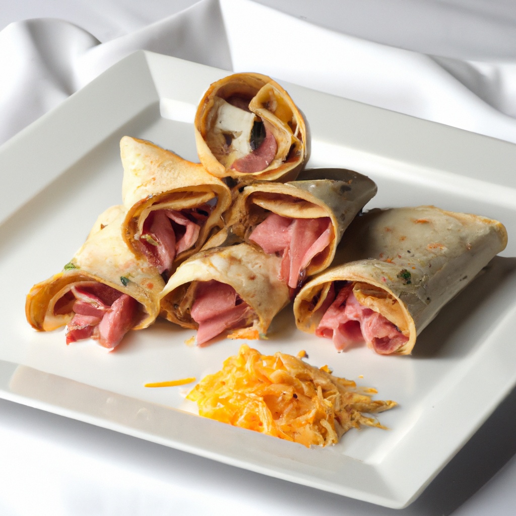 Hot Ham and Cheese Wraps – Recipe Wise