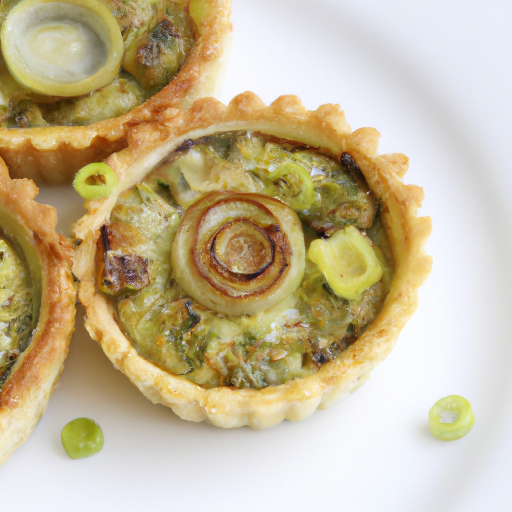 Huey's Mini Leek Tarts – Recipe Wise