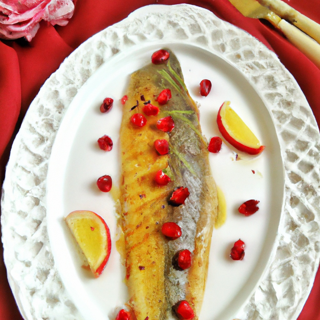 Iraqi Fish With Pomegranate and Loomi (Samak Tibsi) – Recipe Wise