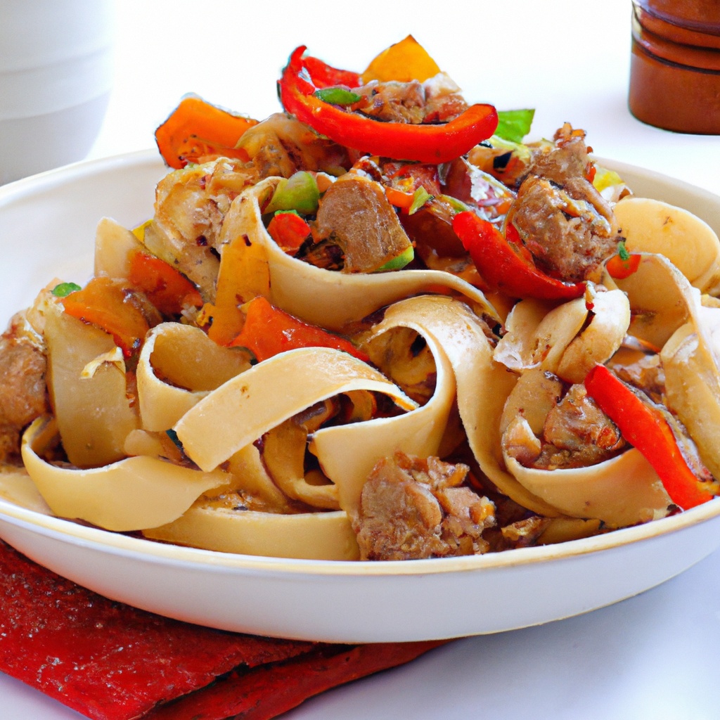 Italian “Drunken” Noodles With Spicy Italian Sausage – Recipe Wise