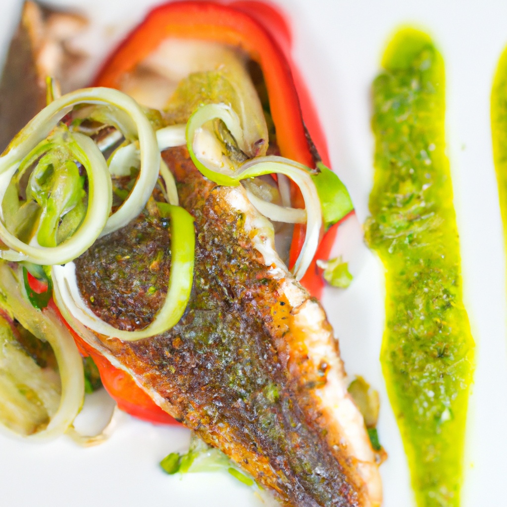 Jamaican Escovitch - Fish Served W-Spicy Marinade and Vegetables ...