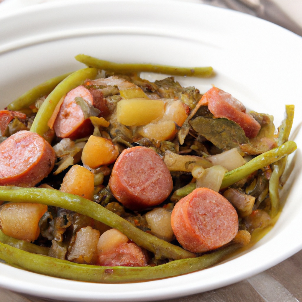 Killer Linguica & Green Bean Stew – Recipe Wise