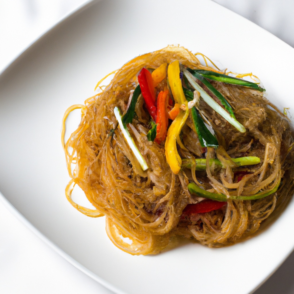 Korean-Style Noodles With Vegetables (Chap Chae) – Recipe Wise