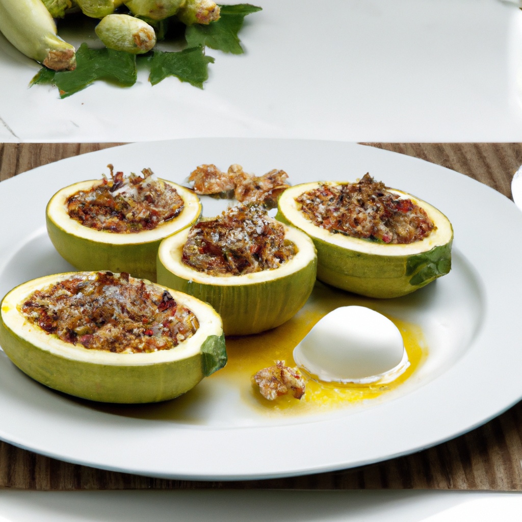 Kousa Mihshi Bi Laban (Stuffed Zucchini With Yogurt) – Recipe Wise