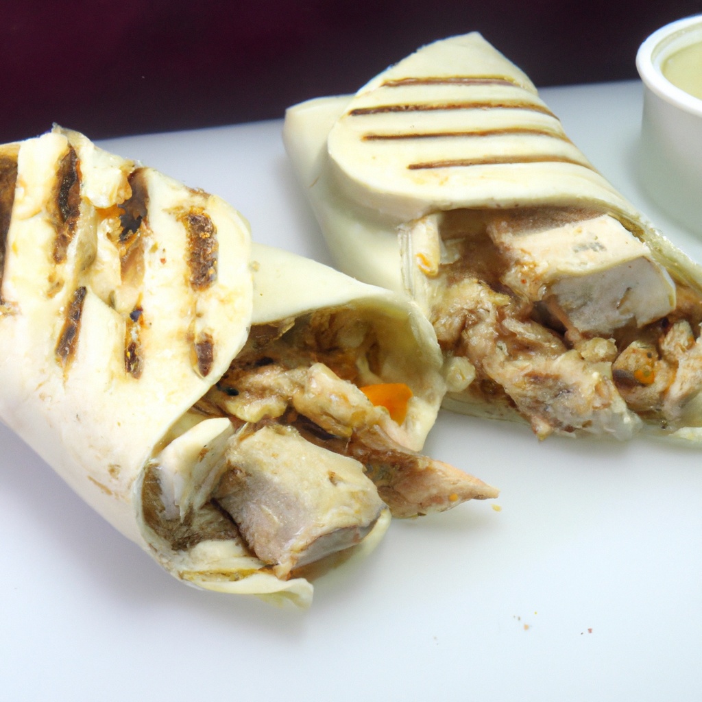 Lebanese Chicken Wrap Sandwich – Recipe Wise