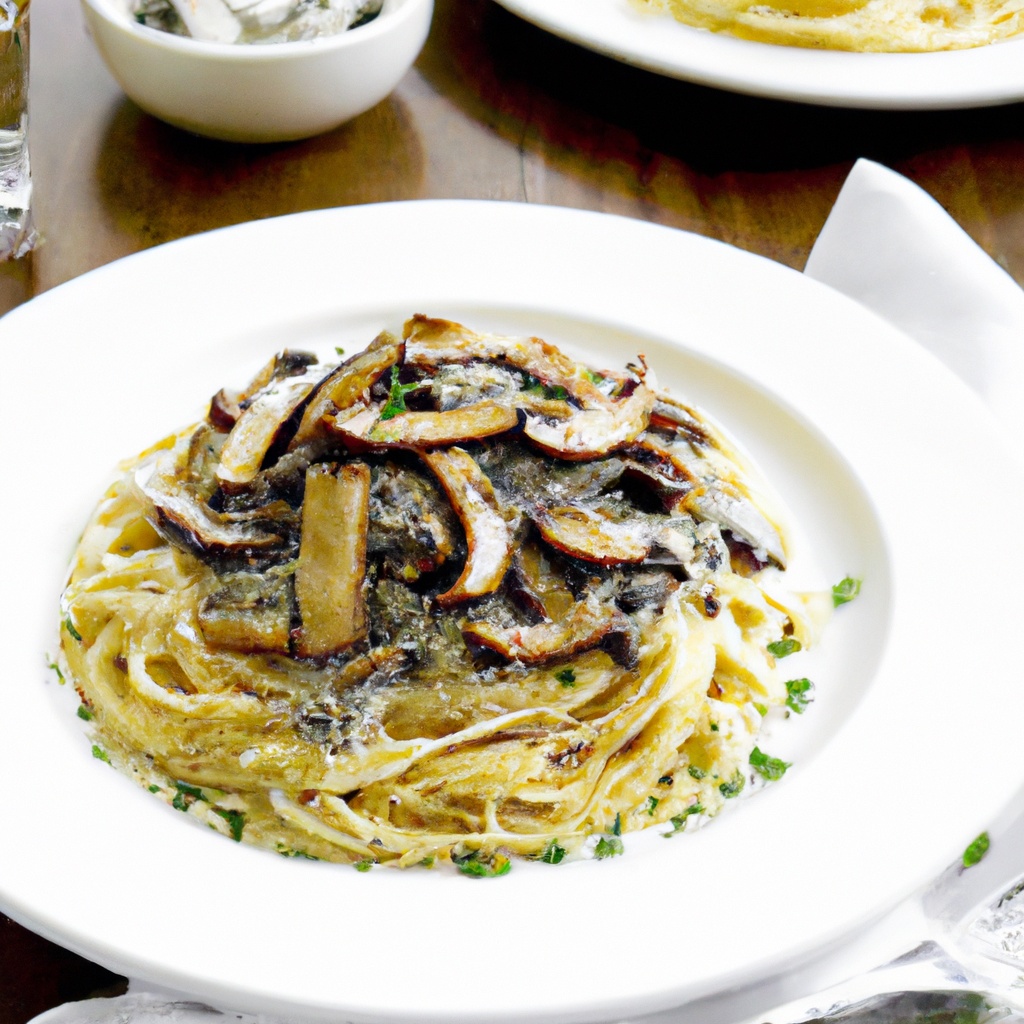Linguine Ai Funghi – Linguine With Mushroom Sauce – Recipe Wise