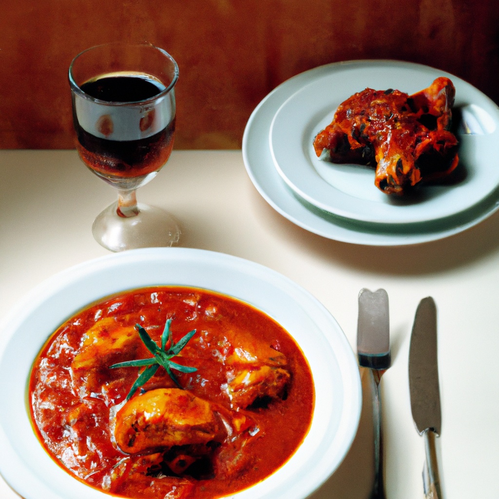 Long-Cooked Hen in Tomato Sauce – Recipe Wise