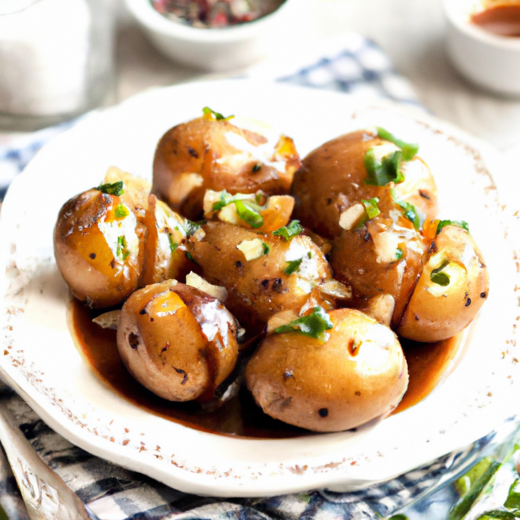 Maple-Glazed New Potatoes – Recipe Wise