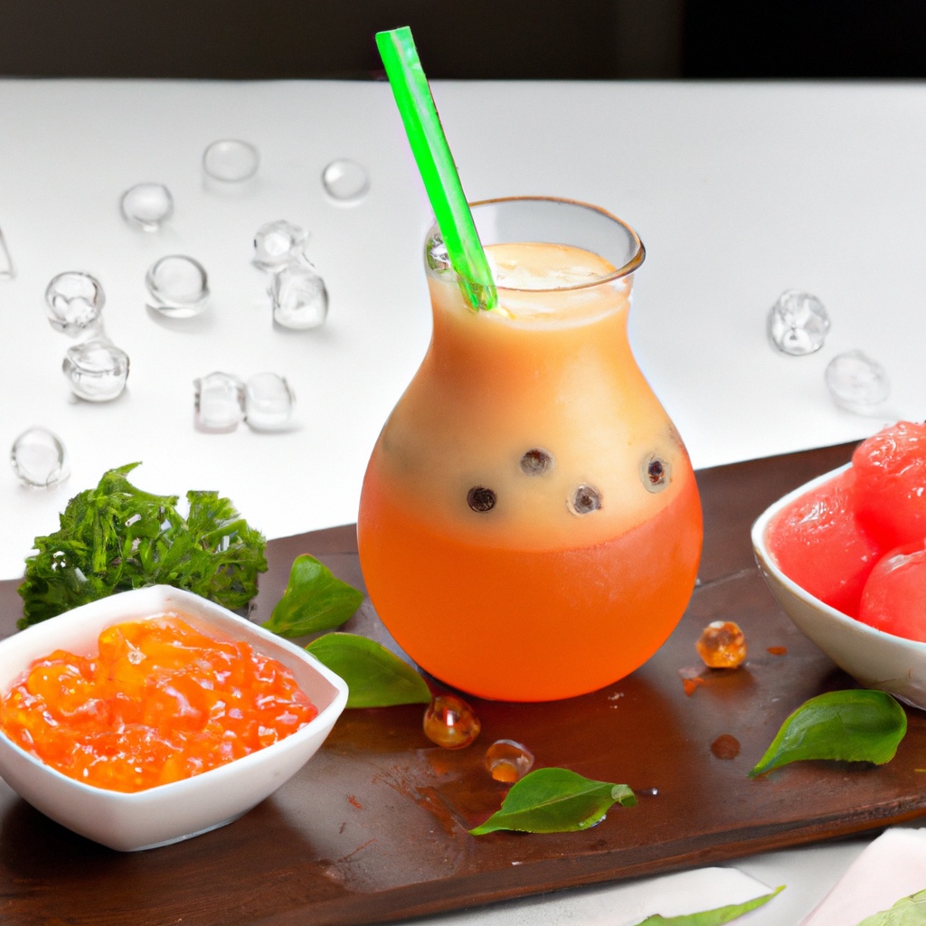Melon Bubble Tea (Boba Tea) – Recipe Wise