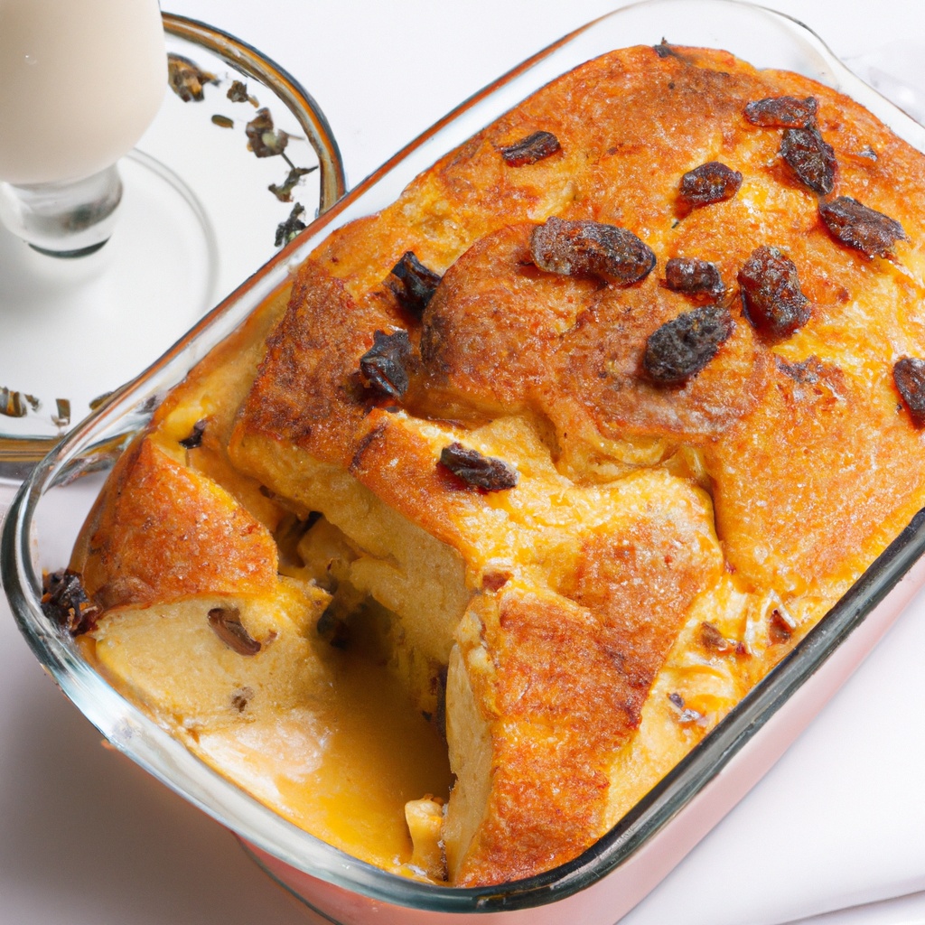 Mexican Bread Pudding W- Amaretto Sauce – Recipe Wise