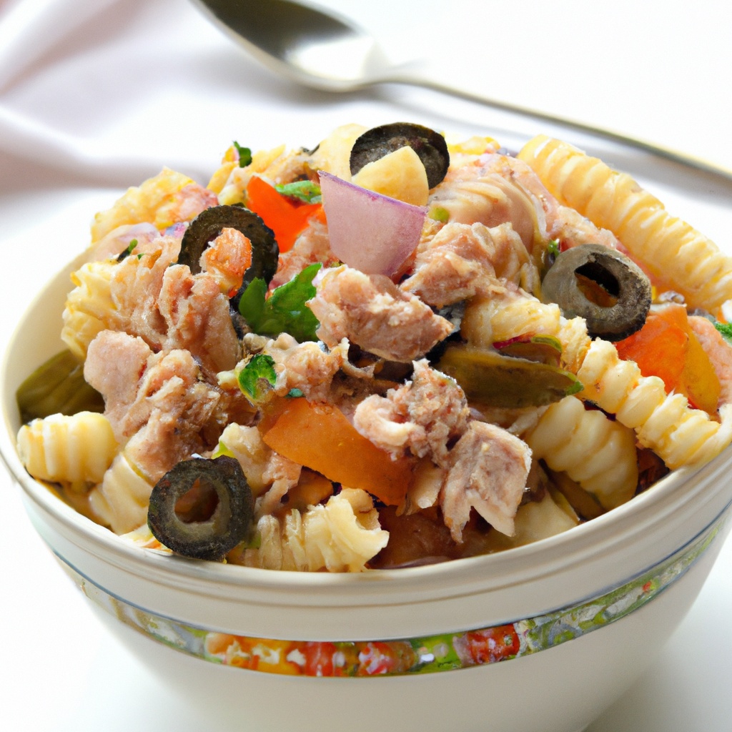 Moroccan Pasta Salad With Tuna – Recipe Wise