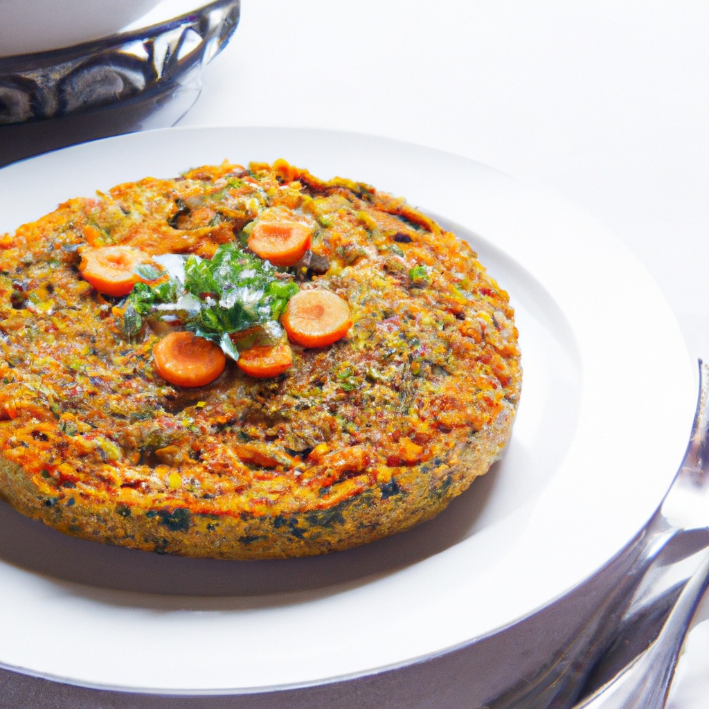 Moroccan Vegetable Pie With Chickpea Crust – Recipe Wise