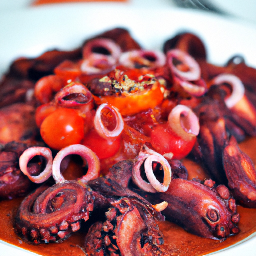 Octapodi Kokkinisto (Greek Octopus in Tomato Sauce) – Recipe Wise