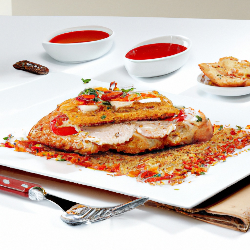 Open-faced Parmesan Breaded Chicken Sandwich – Recipe Wise