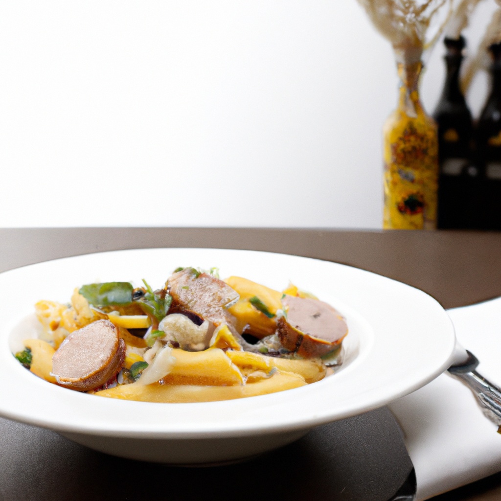 Pasta Rustica With Chicken Sausage and Three Cheeses – Recipe Wise