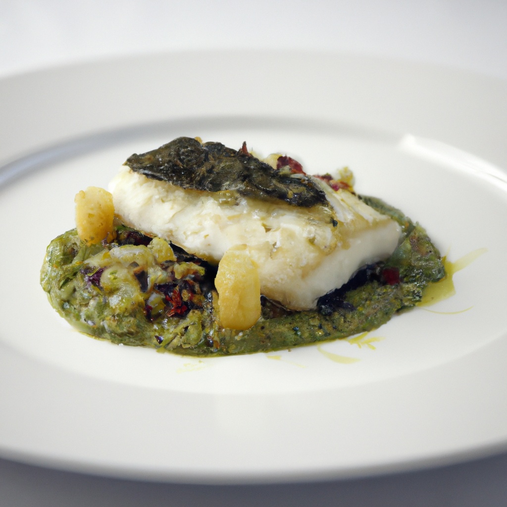 Pistachio Crusted Black Cod Fillets in a Sicilian Sauce – Recipe Wise