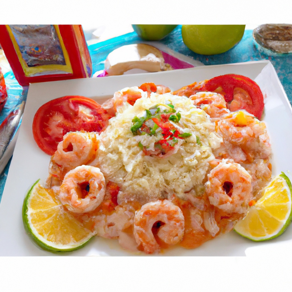 Redfish With Shrimp Topping and Mexican Blend Cheese over Rice – Recipe ...