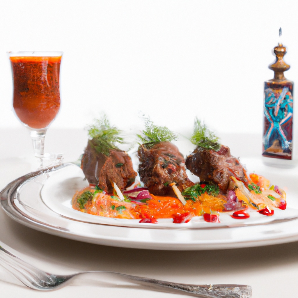 Russian Shashlyk (Lamb Kebab With Tomato Prune Sauce} – Recipe Wise