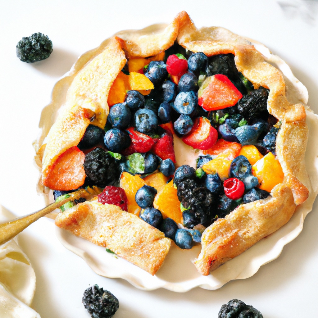 Rustic Fruit Tart (Free Form Galette) – Recipe Wise