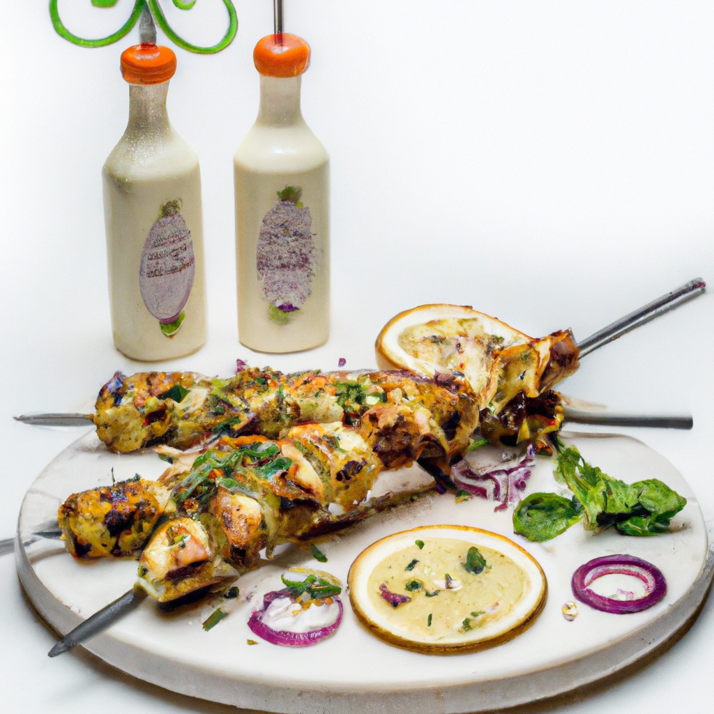 Shish Taouk Pita With Garlic - Cucumber Sauce – Recipe Wise