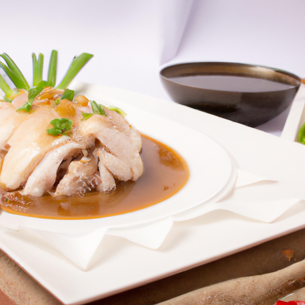 Steamed Chicken (Zheng Ji) With Ginger-Scallion Dipping Sauce – Recipe Wise