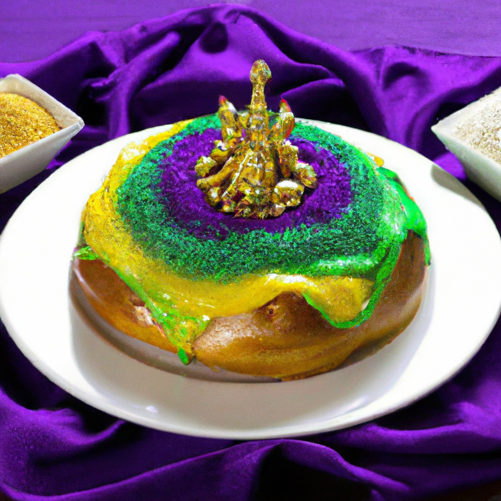 Super Easy Mardi Gras King Cake – Recipe Wise