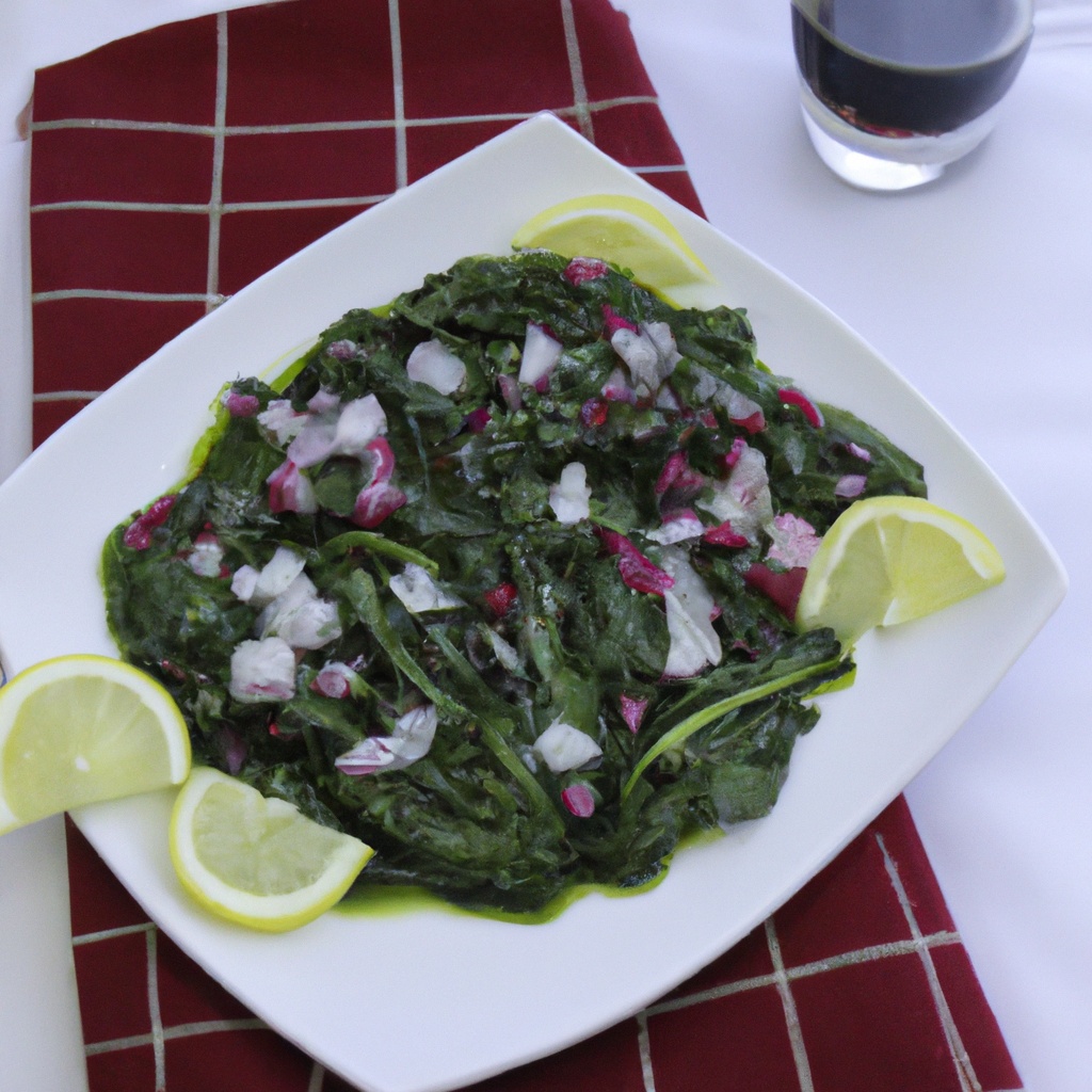 Syrian Spinach Salad – Recipe Wise