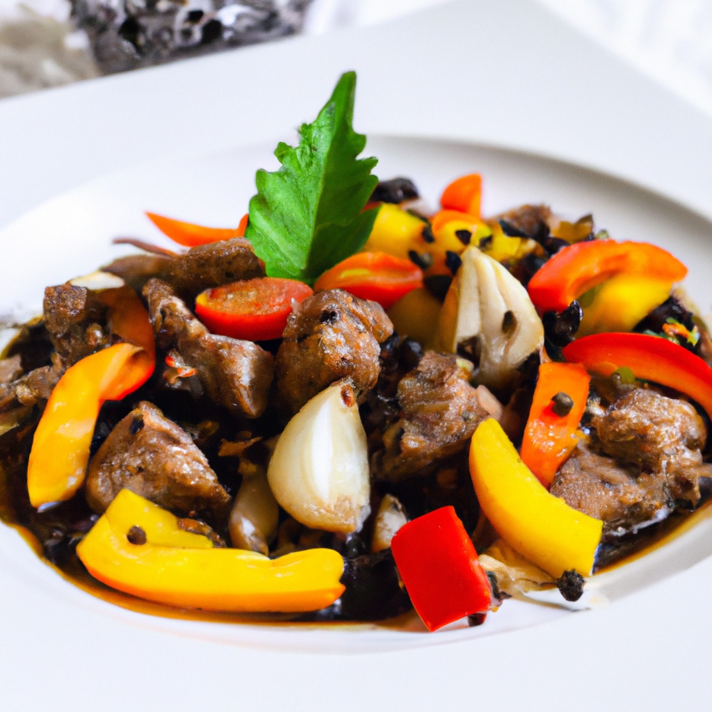 Thai Style Pork in Black Pepper [moo Pat Prik Thai Dam] – Recipe Wise