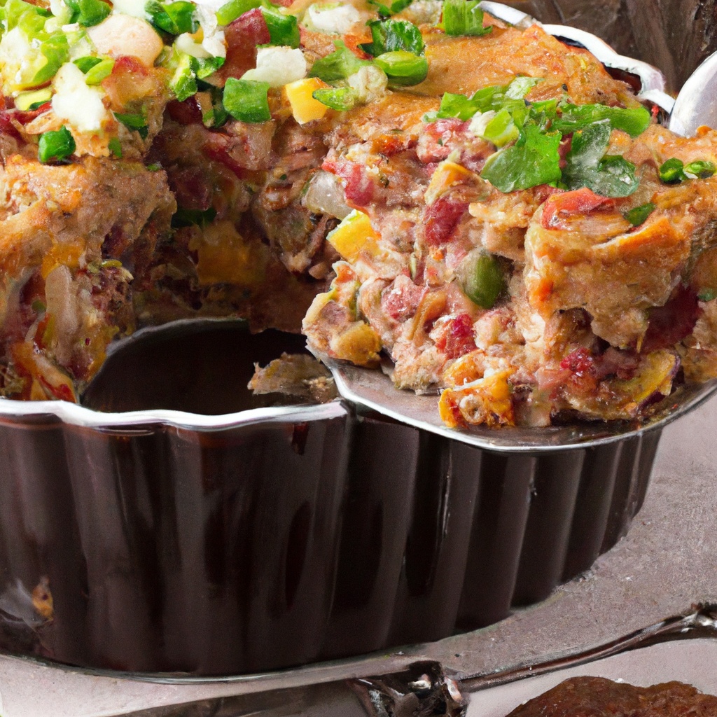 Upside-Down Vegetable Beef Cake – Recipe Wise