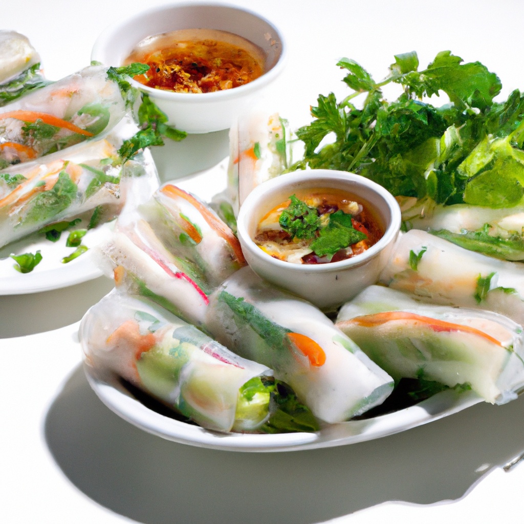 Vietnamese Spring Rolls With Dipping Sauce – Recipe Wise