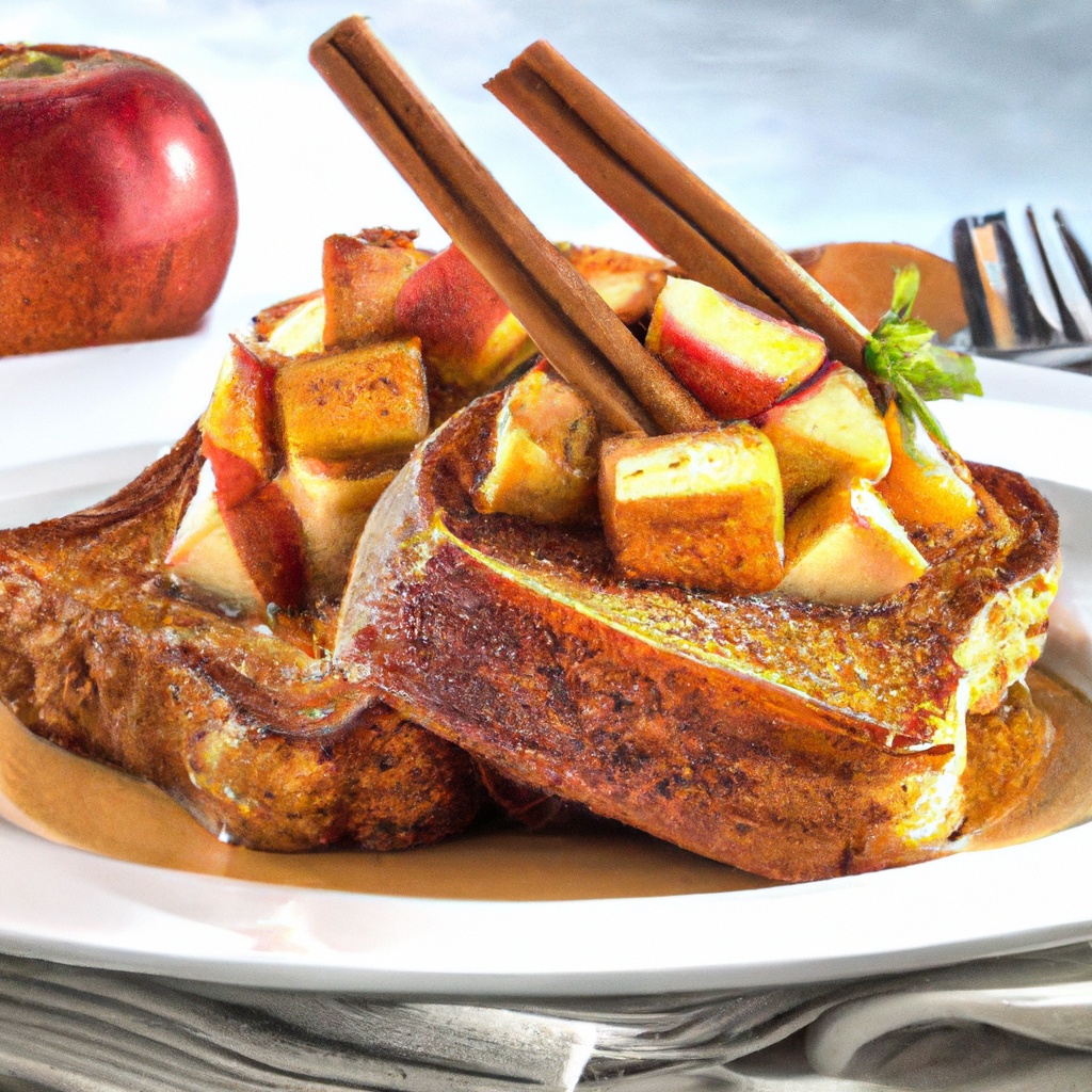Cinnamon–spiced French Toast With Maple Apples – Recipe Wise