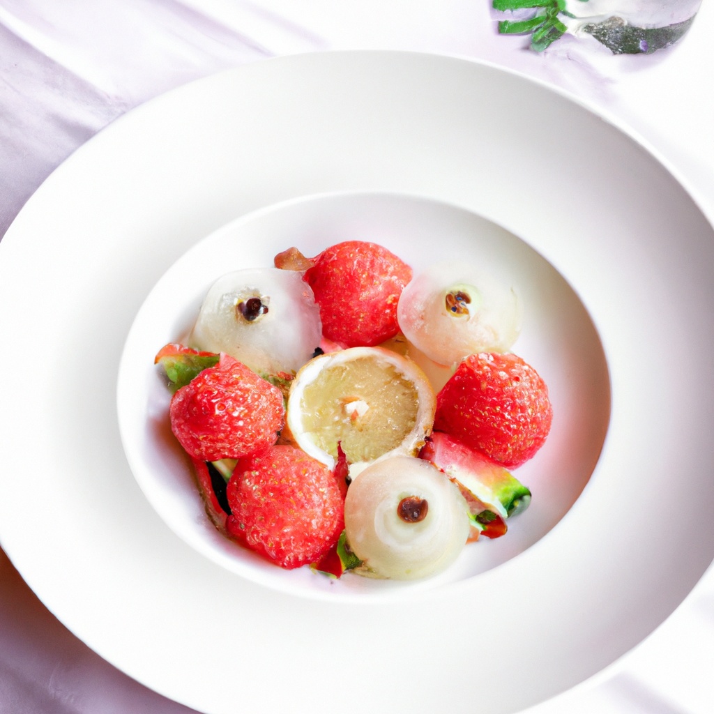 Watermelon and Lychee Salad – Recipe Wise