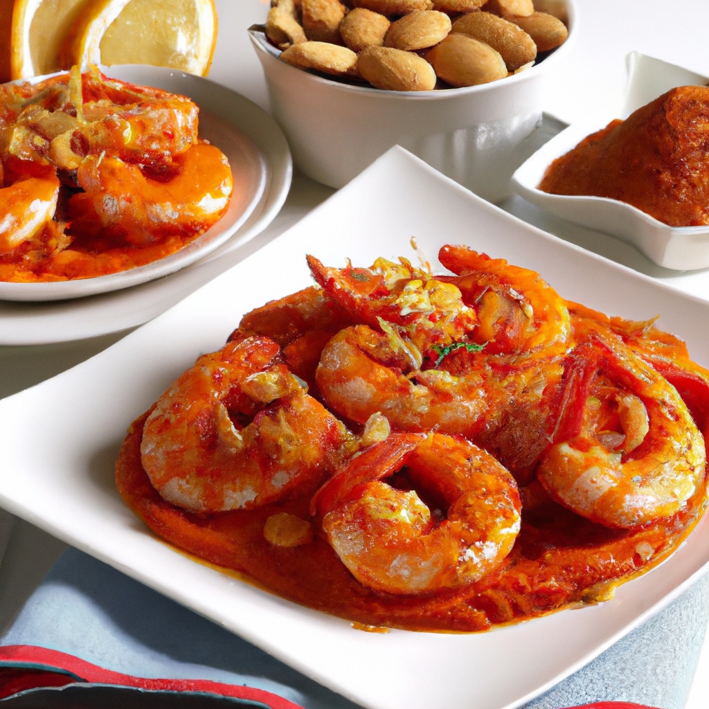 Sauteed Shrimp With Pantry Romesco Sauce – Recipe Wise