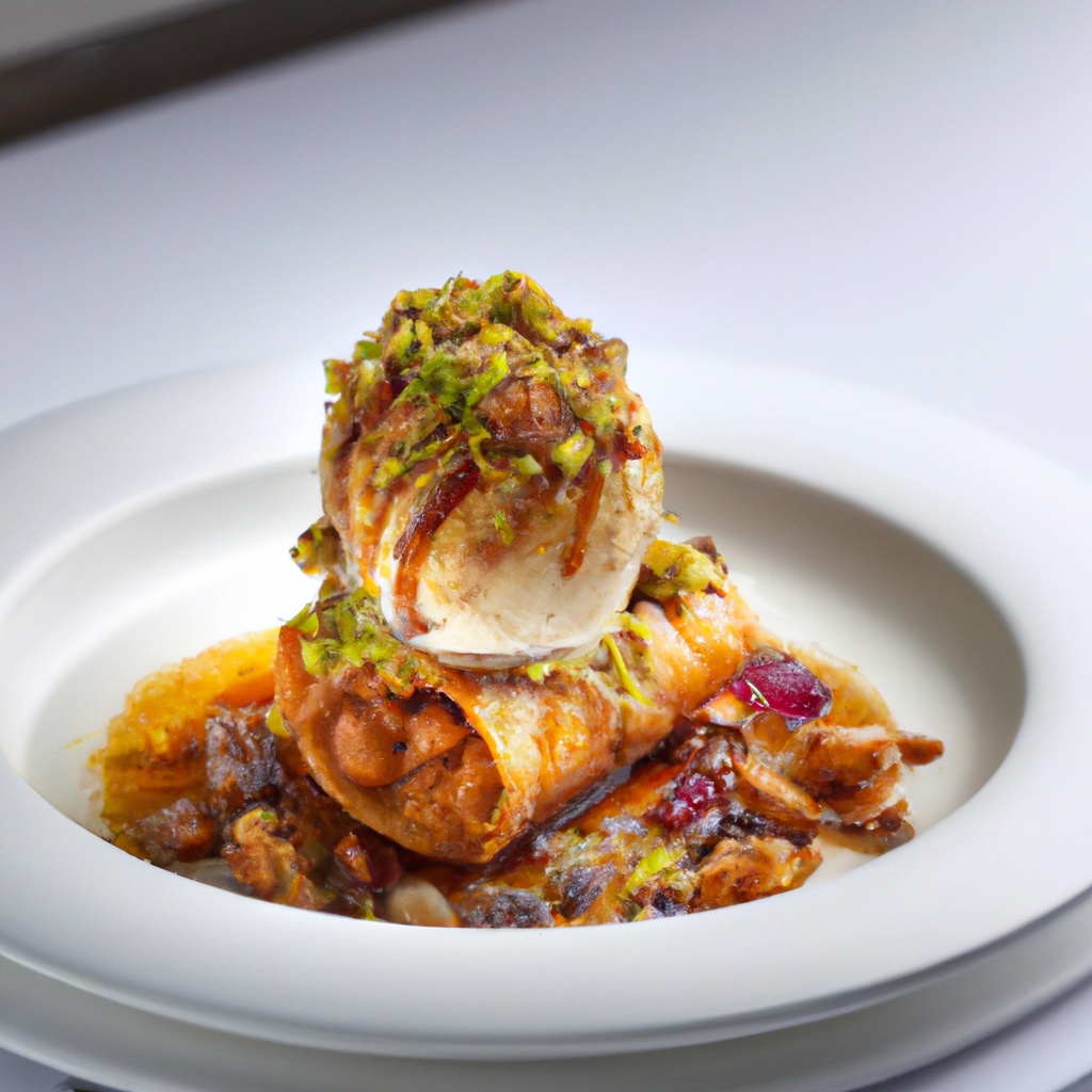 Baklava Ice-cream with Honey poached Figs – Recipe Wise