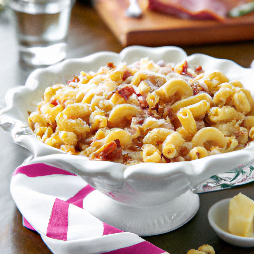 Cavatappi Casserole With Prosciutto and Three Cheeses – Recipe Wise