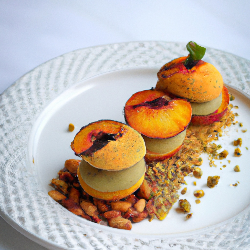 Baked Peaches With Pistachio Nuts – Recipe Wise
